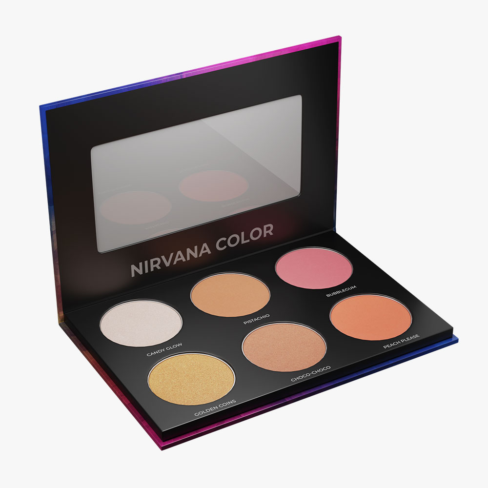 Nirvana Color Face Palette – Windy Monsoon – Cloud Shop BD