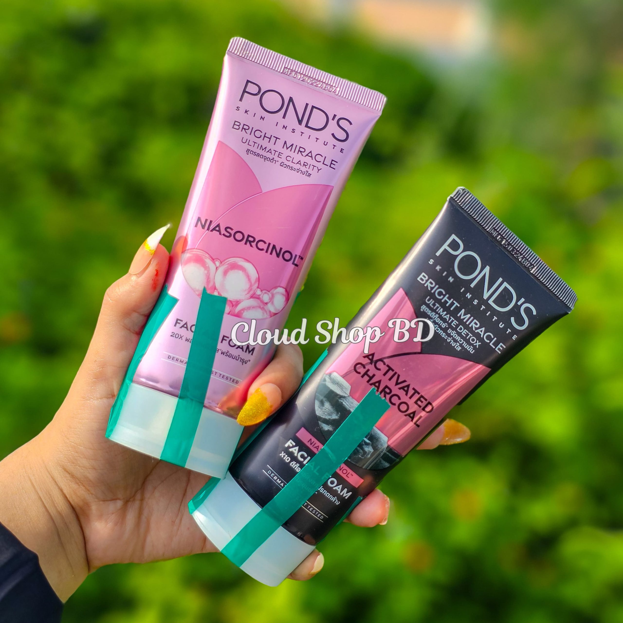 POND’S Bright Miracle Ultimate Detox Activate Charcoal Facial Foam – 100g – Cloud Shop BD