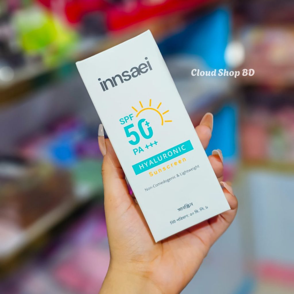 innsaei Hyaluronic Sunscreen - 50ml - Cloud Shop BD